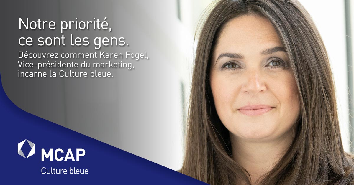 La Culture bleue de MCAP - Rencontrez Karen Fogel